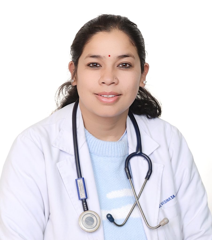 Dr. Vidhata Bhandari KC, MD - Pediatrician | Clinic One Kathmandu