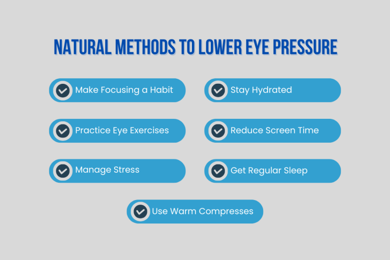 How to Lower Eye Pressure Naturally? 7 Best Ways